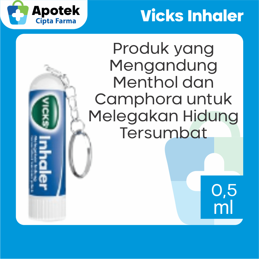 Jual Vicks Viks Inhaler Inheler Hidung Obat Pelega Hidung Tersumbat ...