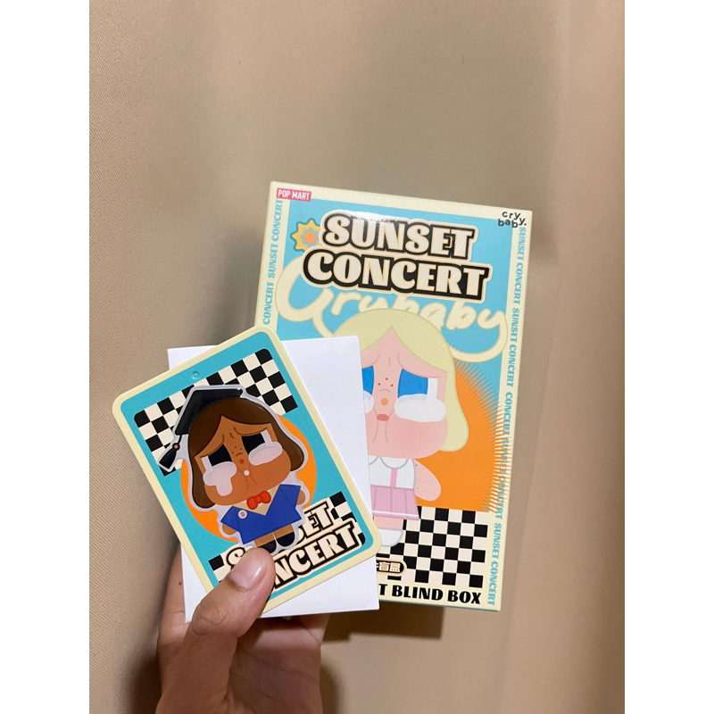 Jual (SECRET READY) CRYBABY Sunset Concert Plush Pendant Blind Box by ...