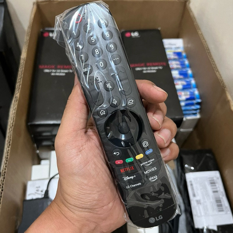 Jual MAGIC REMOT TV LG TERBARU UNTUK SERI UT MR24 MR2GA AKB76045005 NEW ORIGINAL | Shopee Indonesia