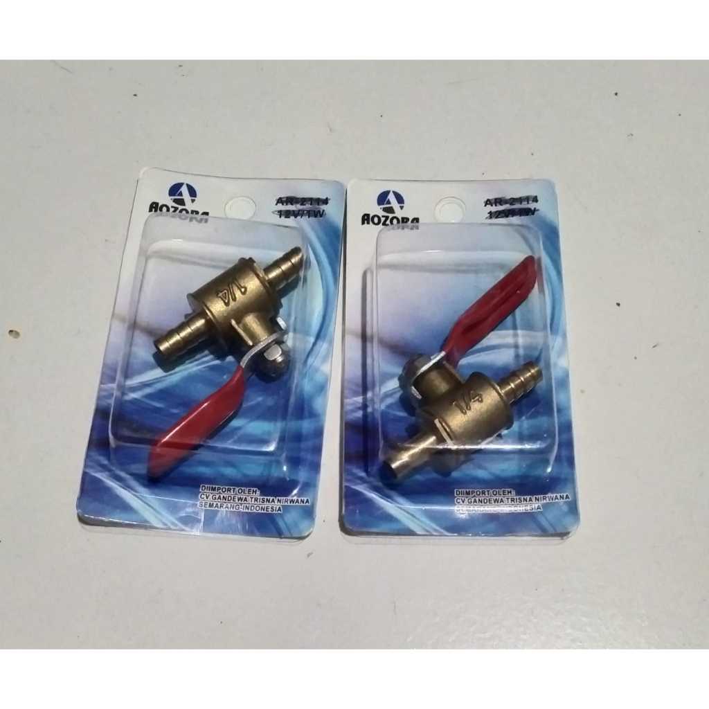 Jual KRAN BESNSIN 1/4 KUNINGAN KRAN TUTUP BENSIN UNIVERSAL | Shopee Indonesia