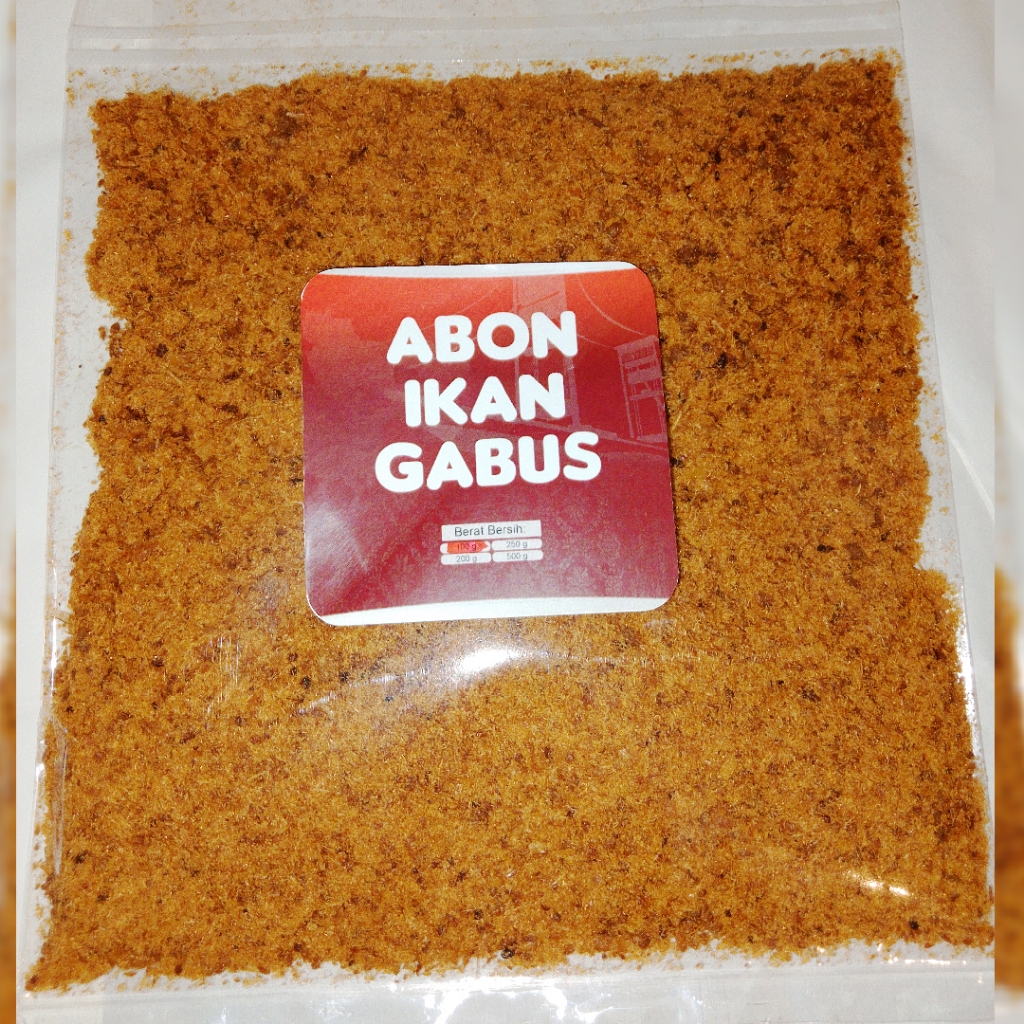 Jual Abon Ikan GABUS Bungkus/Kemasan enak, asli Ikan Gabus, paling ...