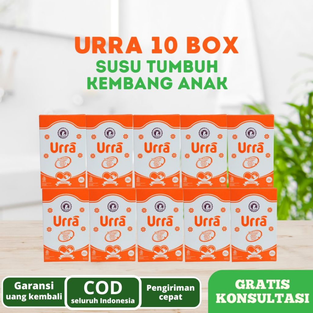 Jual URRA 10 BOX | Paket Reseller Susu Kambing Saanen Penambah Tinggi ...
