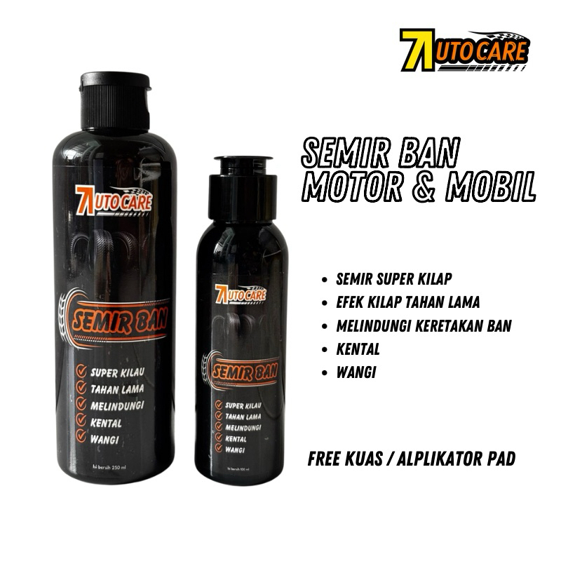 Jual SEMIR BAN MOTOR MOBIL 250ml | SEMIR SUPER KILAP | SEMIR TAHAN LAMA ...