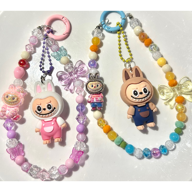 Jual TERMURAH!! Gantungan tas/ hp LABUBU strap phone straps boneka ...