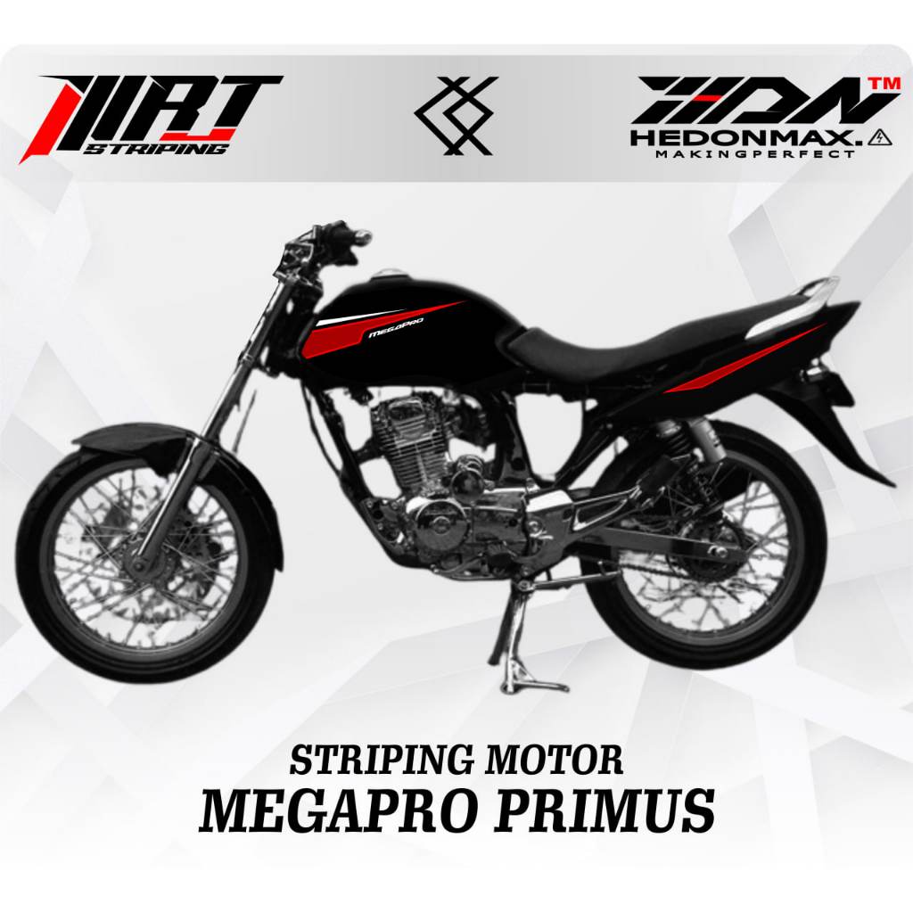 Jual Striping Megapro Primus - Stiker Transparan Megapro Simpel Banget ...