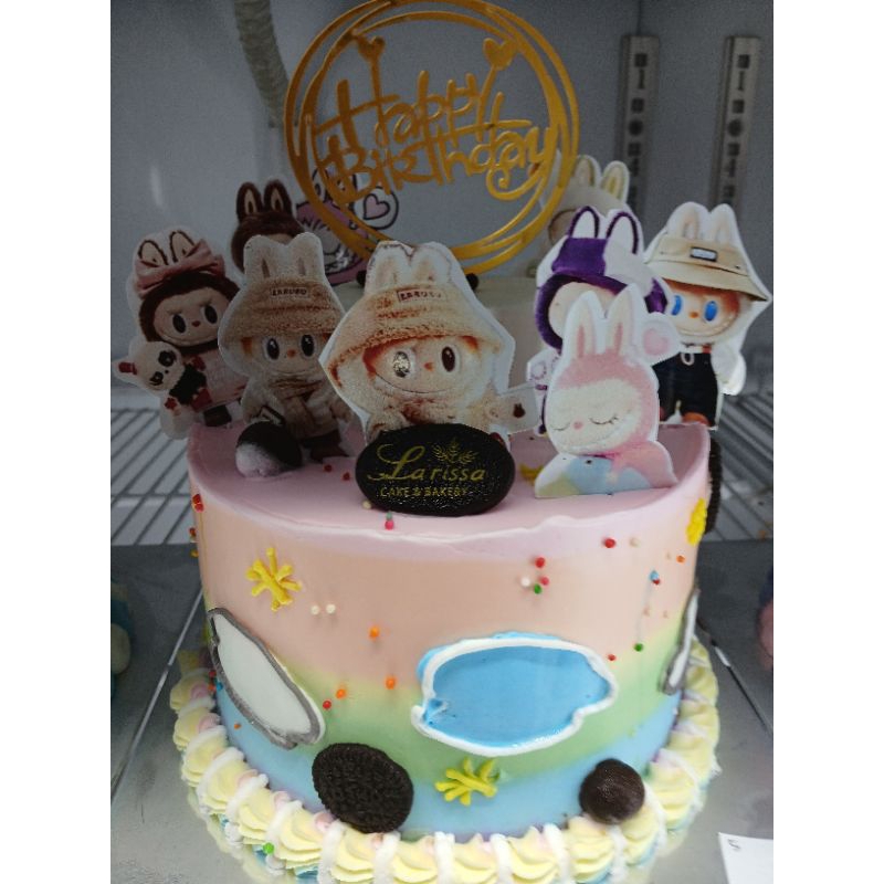 Jual Kue ulang tahun karakter Labubu-Kue Ulang tahun anak Bandung-Birthday Cake Labubu | Shopee ...