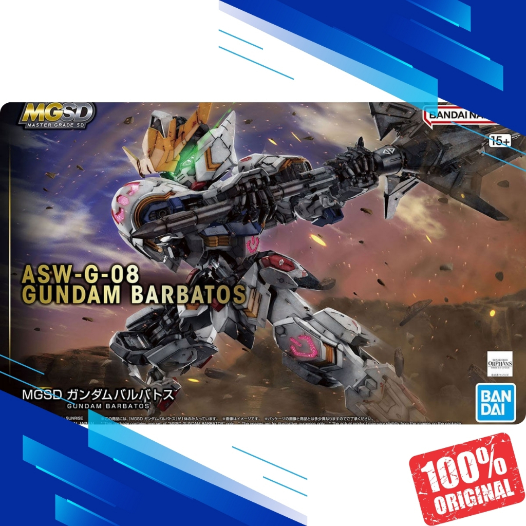 Jual MGSD ASW-G-08 Gundam Barbatos ORIGINAL BANDAI | Shopee Indonesia