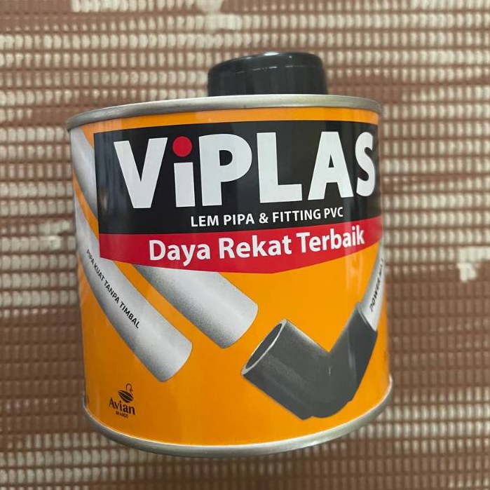 Jual ViPLAS Lem Fitting Perekat Sambungan Pipa PVC 360 Gram Brand AVIAN ...