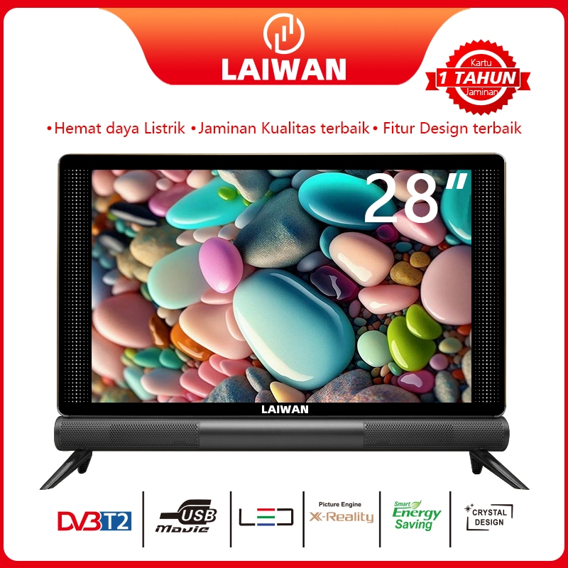 Jual 【LAIWAN】LED TV Digital 24 inch 22 inch 28 inch tv - Kualitas Suara Hebat | Shopee Indonesia