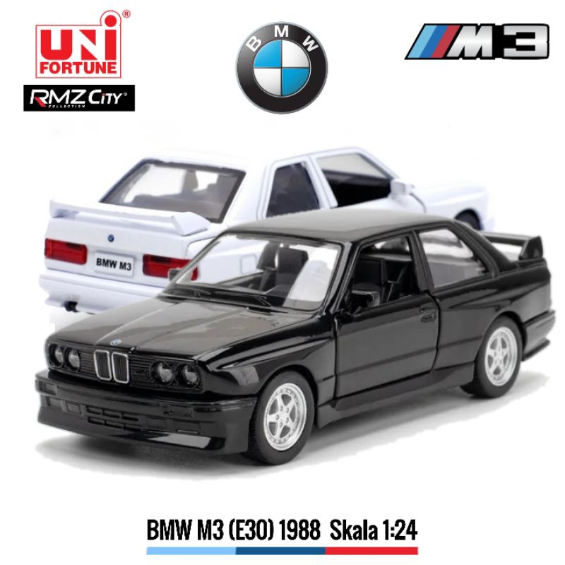 Jual RMZ BMW M3 (E30) 1987 Mainan Mobil Mobilan Classical Jagat Diecast ...