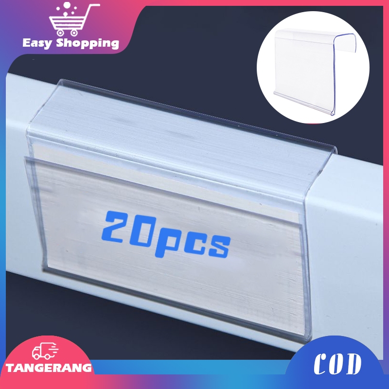 Jual 20pcs Label Display Harga Serbaguna Label Harga Gantung Label ...