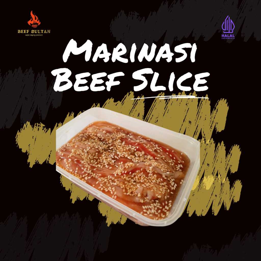 Jual (Bisa Instan) Marinasi Beef Slice Yoshinoya Halal 500gr | Beef ...