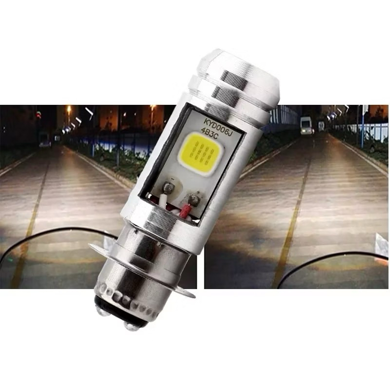Jual LAMPU DEPAN UTAMA LAMPU LED AC/DC BHOLAM DEPAN AC DC H-6 VARIO MIO ...