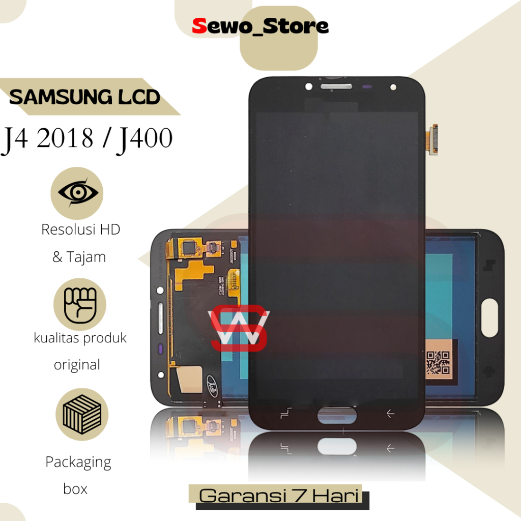 Jual LCD TOUCHSCREEN SAMSUNG J4 2018 / J4 / J400 / J400F ORIGINAL ...