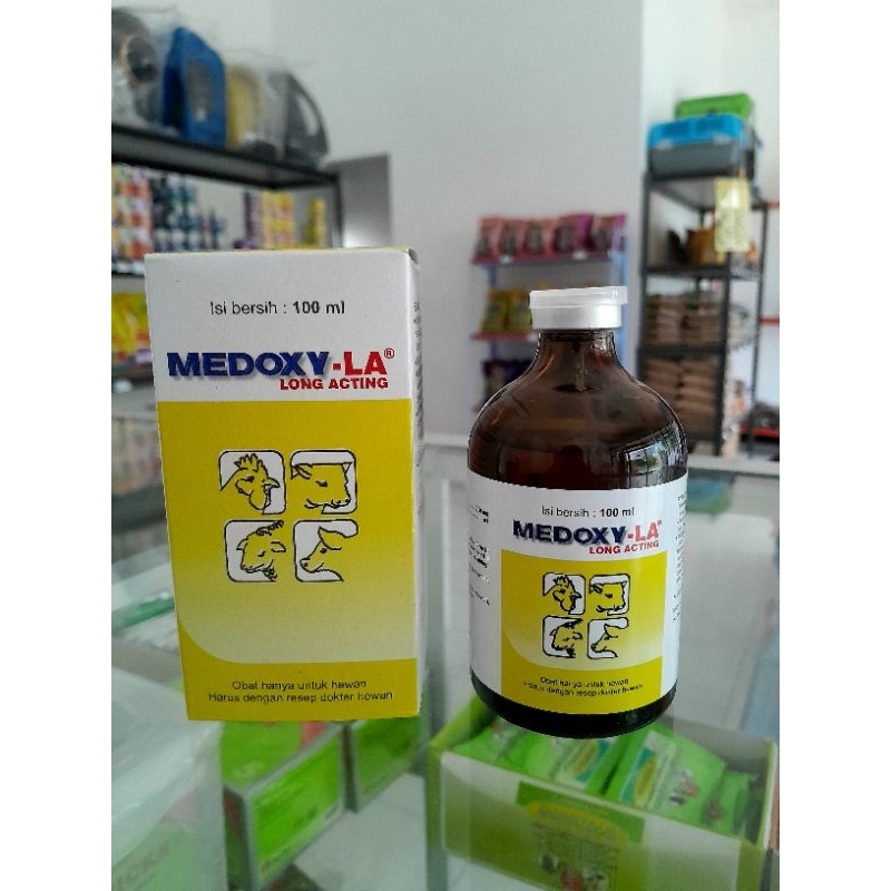 Jual Medoxy - LA 100 ml Obat Antibiotik Ternak | Shopee Indonesia