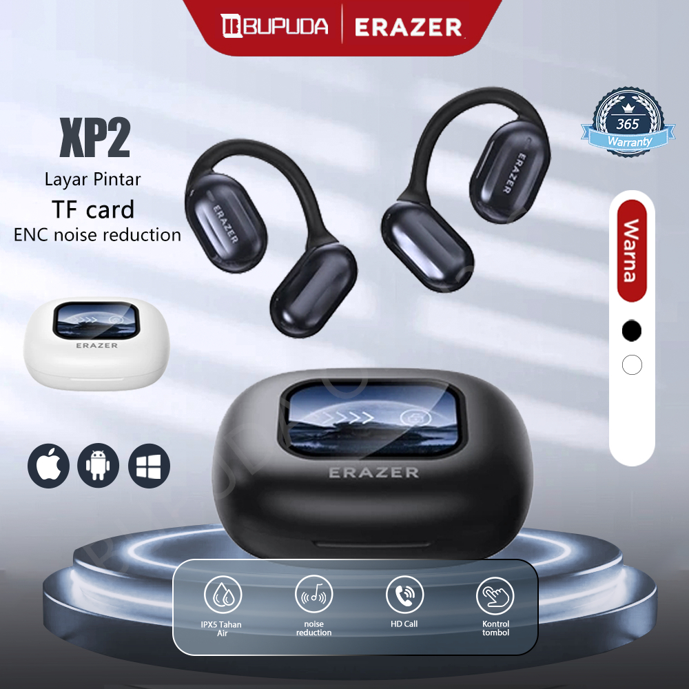 Jual BUPUDA X Lenovo ERAZER XP2 OWS Wireless Headset Bluetooth 5.4 ...
