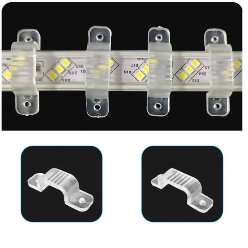 Jual 50PCS Klem Kabel LED Strip Transparan 20*7MM/ Klem Lampu Led Strip ...