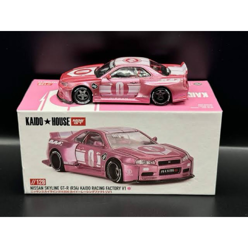 Jual Mini GT - KAIDO HOUSE Nissan Skyline GTR R34 Pink V1 | Shopee ...