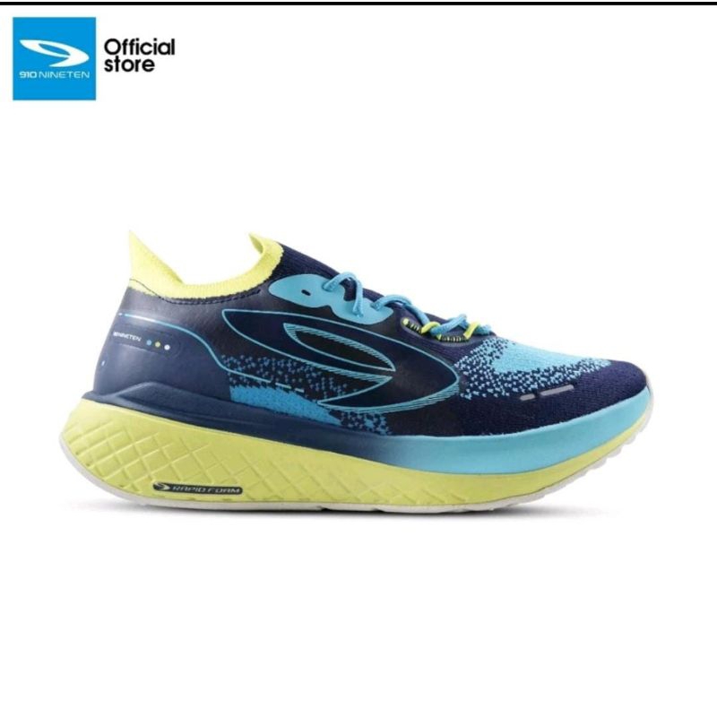 Jual 910 nineten Sepatu lari /Running original HANNA 2.0 BIRU HIJAU ...