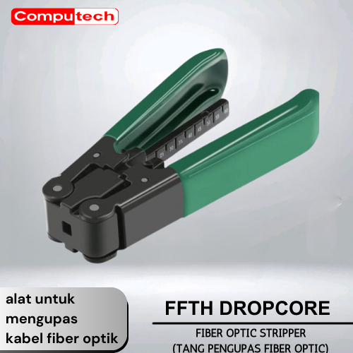 Jual FFTH Stripper Dropcore Fiber Optic Tools (Alat Pengupas Fiber ...