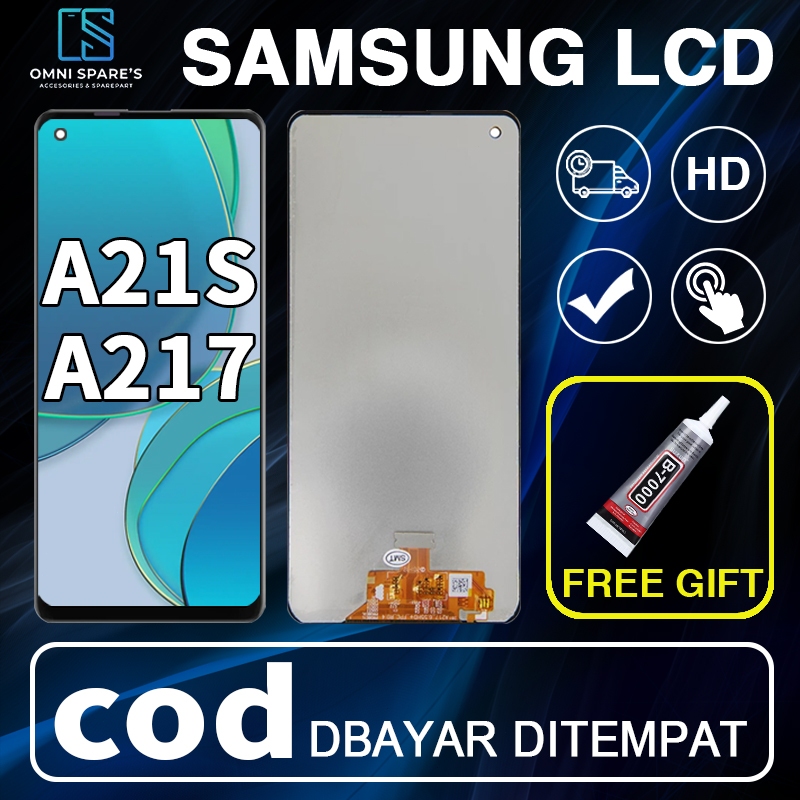 Jual LCD SAMSUNG A21S A217 ori fullset Touchscreen layar hp copotan | Shopee Indonesia