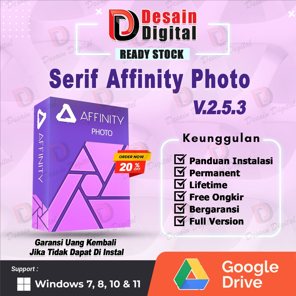 Jual Aplikasi Edit Foto - Serif Affinity Photo Full Version 2.5.3 ...