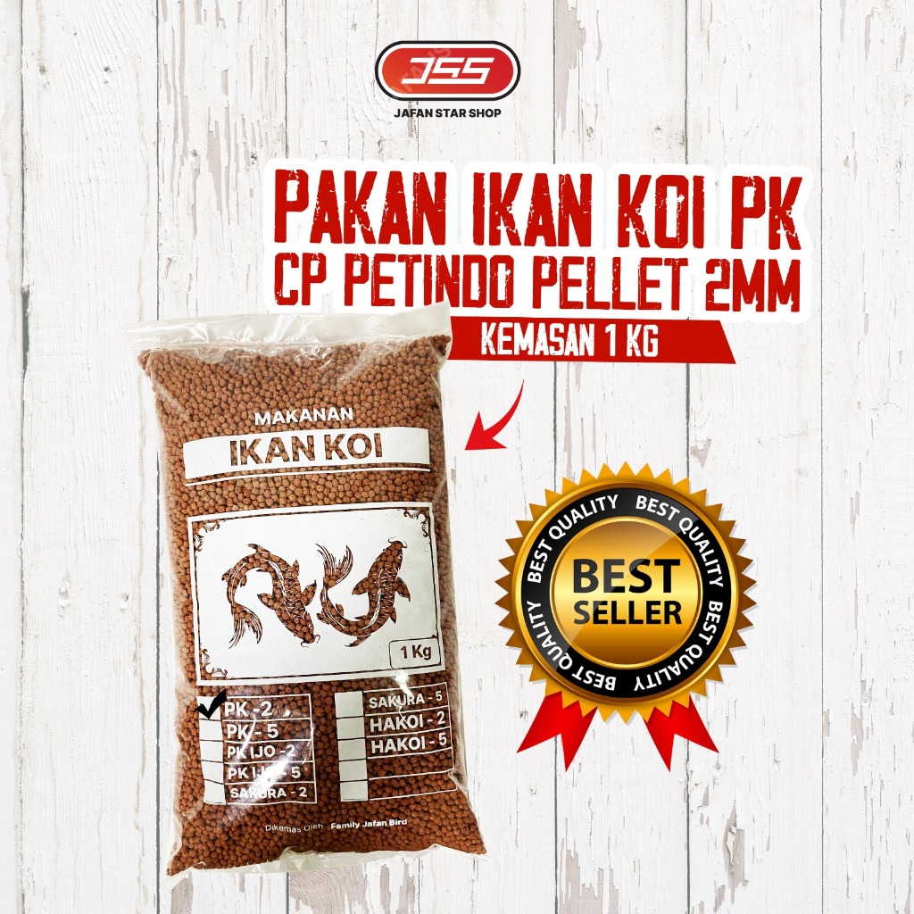 Jual PK Merah 2 mm 1 KG Pakan Pelet Ikan KOI KEMASAN PREMIUM | Shopee ...