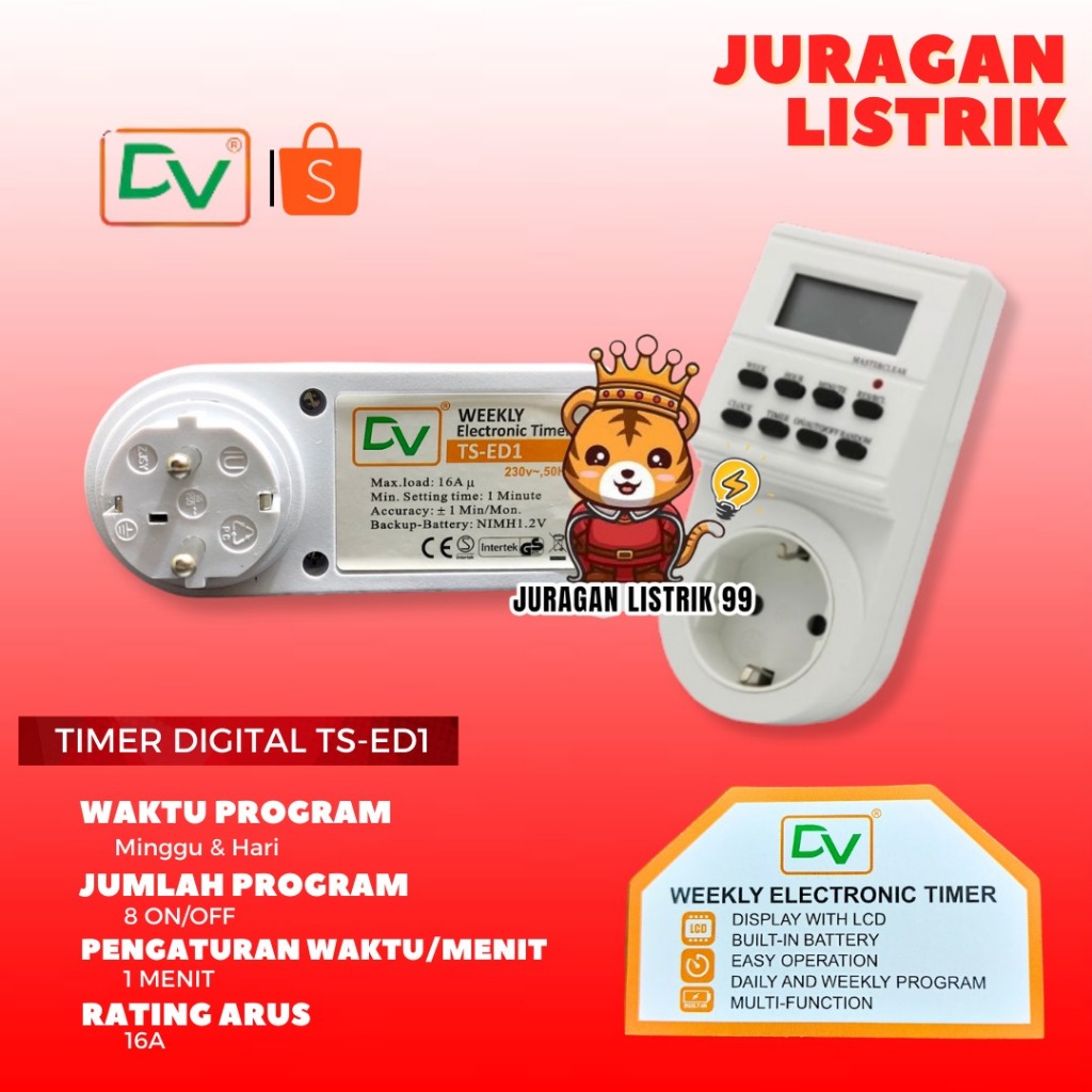 Jual Timer Digital dan Timer Analog | Saklar Otomatis Harian & Mingguan ...