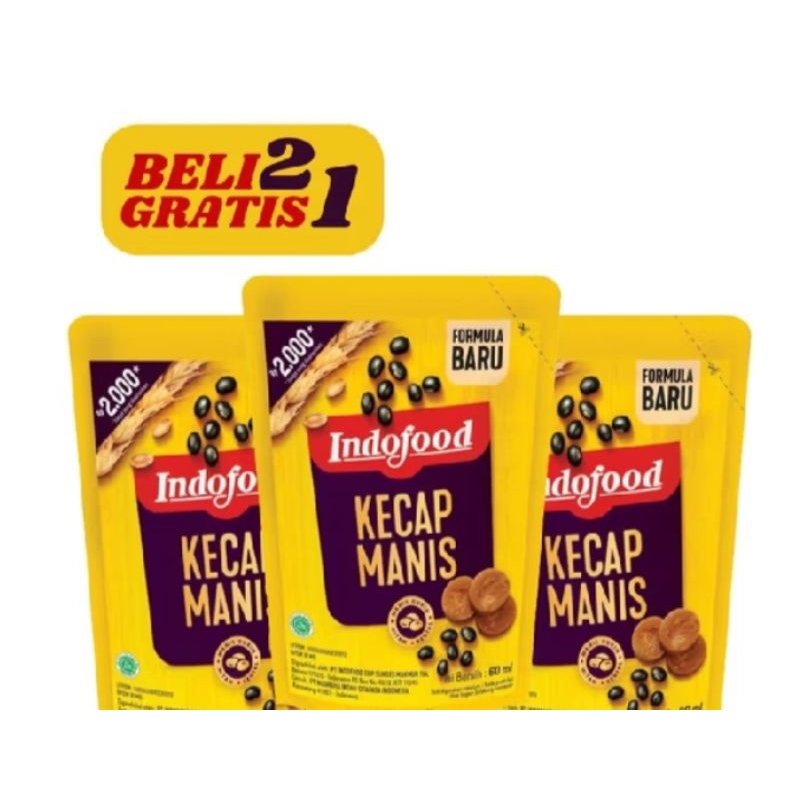 Jual KECAP INDOFOOD 2000 ( 1 DUS) ISI 72 PCS | Shopee Indonesia