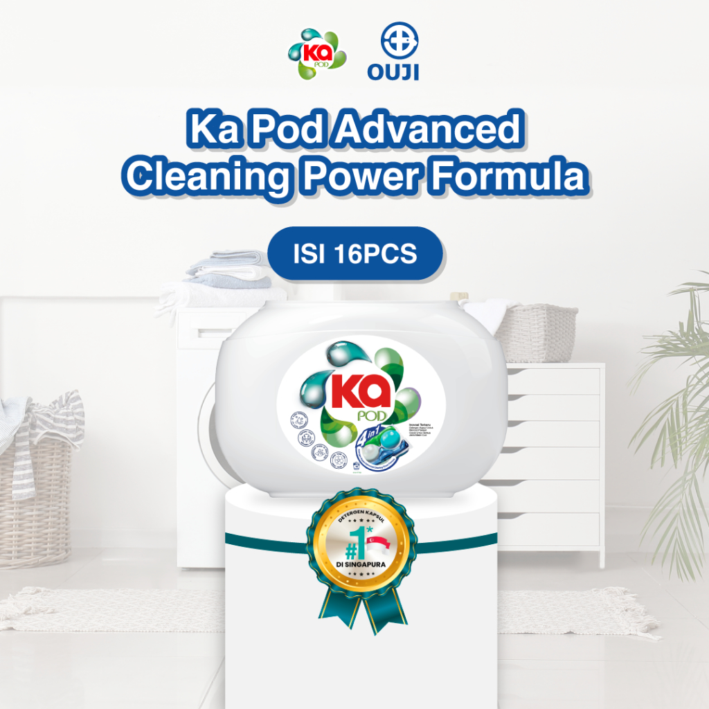 Jual Ka Pod 4in1 Detergen Kapsul - Advanced Cleaning Power Formula ...