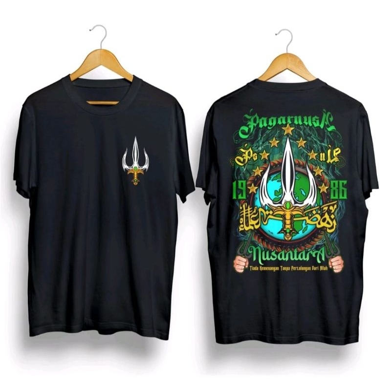 Jual KAOS PAGAR NUSA TRISULA KOTAK HIJAU // PENCAK SILAT | Shopee Indonesia