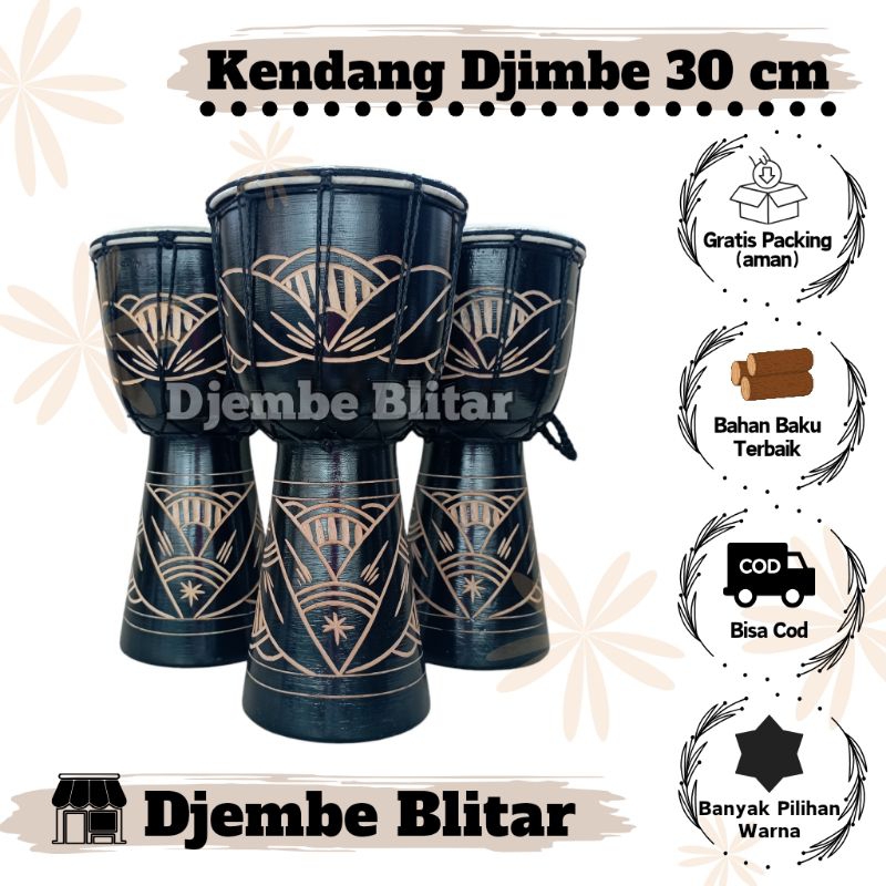 Jual Kendang Jimbe Anak Termurah 30 Cm Alat Musik Tradisional Djimbe ...