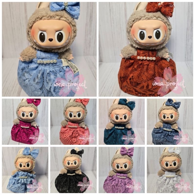 Jual [READY STOCK] DRESS LABUBU / OUTFIT LABUBU /BAJU LABUBU V1 PART 1 ...