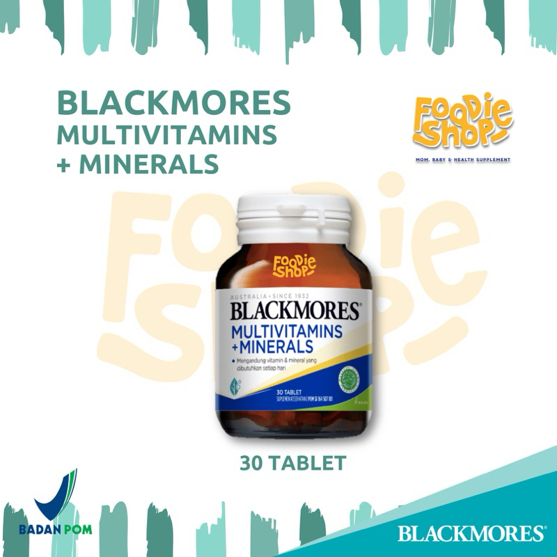 Jual BLACKMORES Multivitamin Mineral Isi 30 Tablet (SALE) | Shopee Indonesia