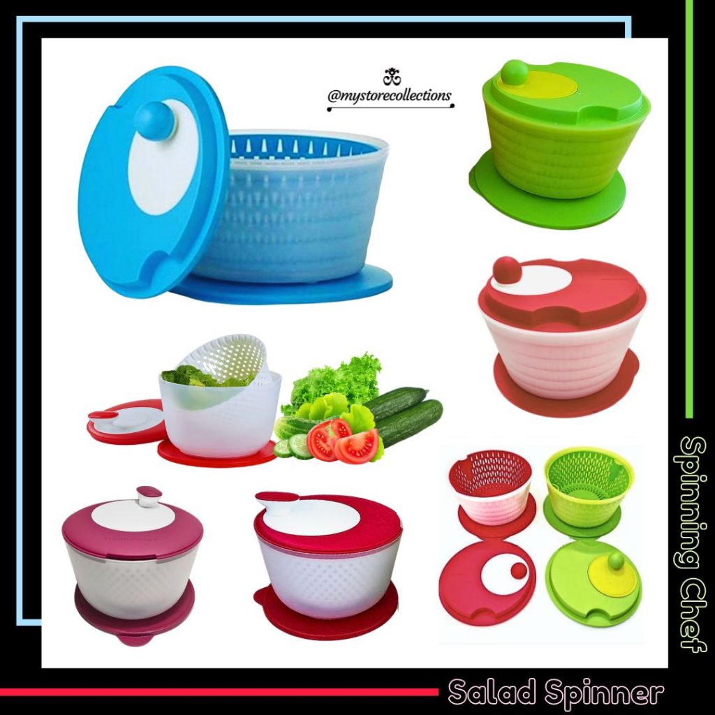 Jual Salad Spinner • Spinning Chef Set ☆ Indo - Import ( Mangkok ...