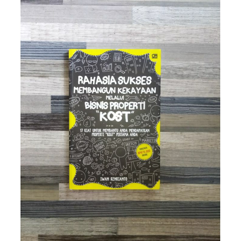 Jual RAHASIA SUKSES MEMBANGUN KEKAYAAN MELALUI BISNIS PROPERTI "KOST" | Shopee Indonesia