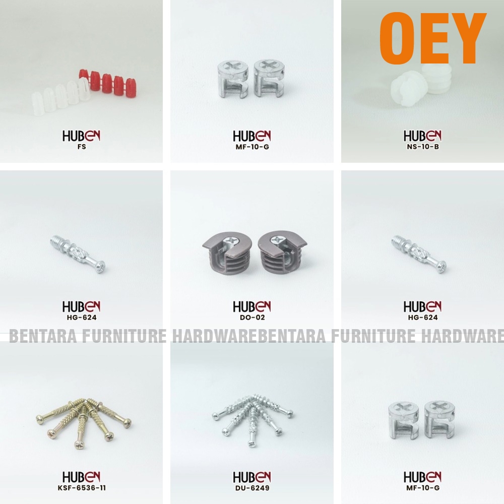 Jual KATALOG MINIFIX HUBEN - BAUT SOKET NYLON CAMFIX CASING SKRUP ...