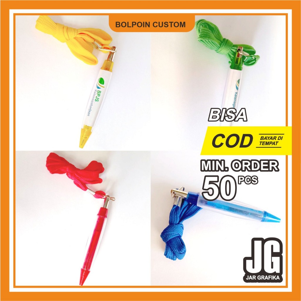 Jual Pulpen ballpoint pen pena bolpen cabe model tali custom desain ...