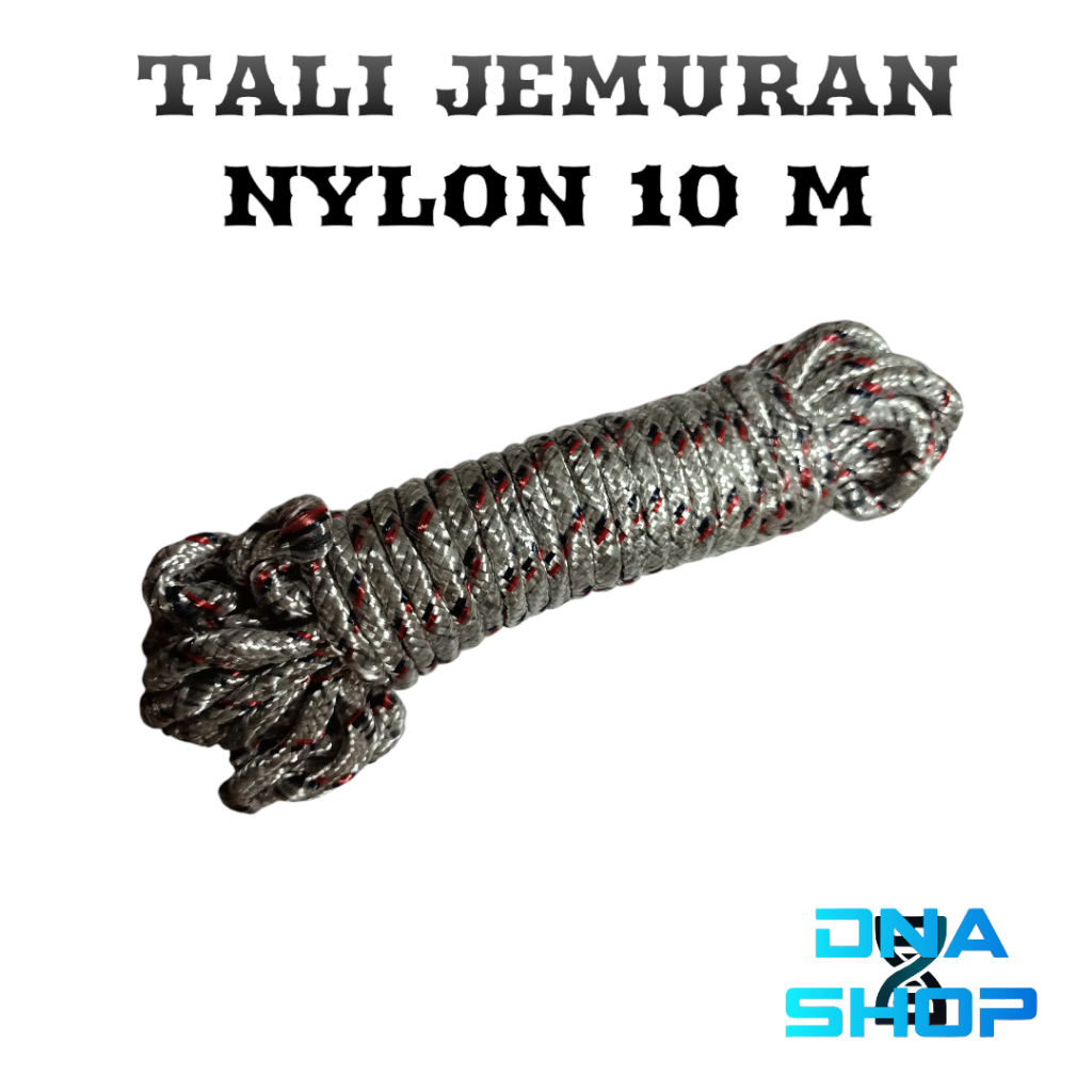 Jual Tali Jemuran Nilon 10meter Anti Selip Nylon Warna Cantik Kuat ...