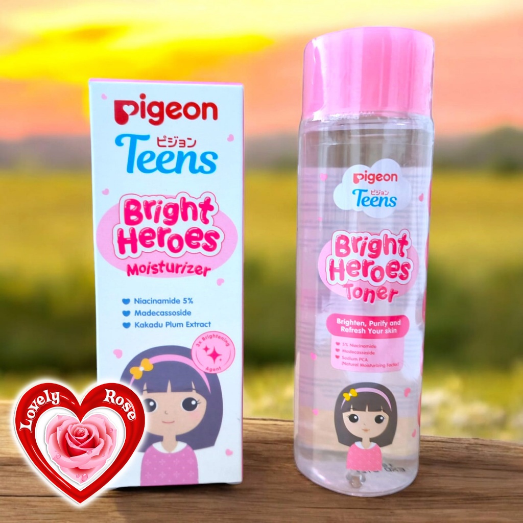Jual PIGEON TEENS BRIGHT HEROES SERIES | MOISTURIZER 20 ML - 50 ML ...