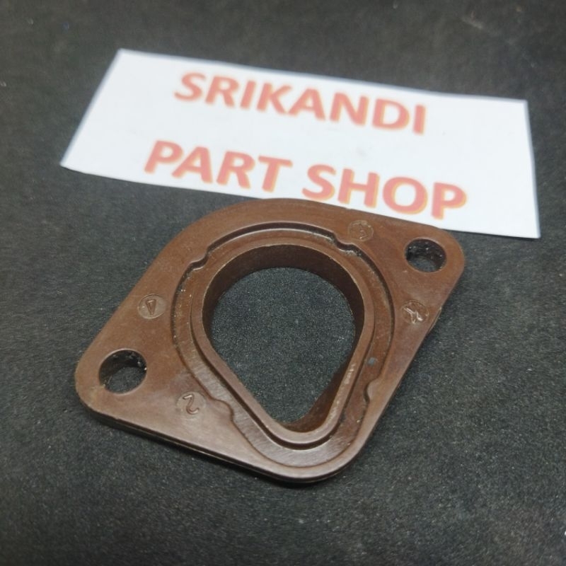 Jual BONIT INSULATOR INTAKE MANIFOLD HONDA GENIO BEAT DELUXE LED SCOOPY NEW 2021 K2F ORIGINAL ...