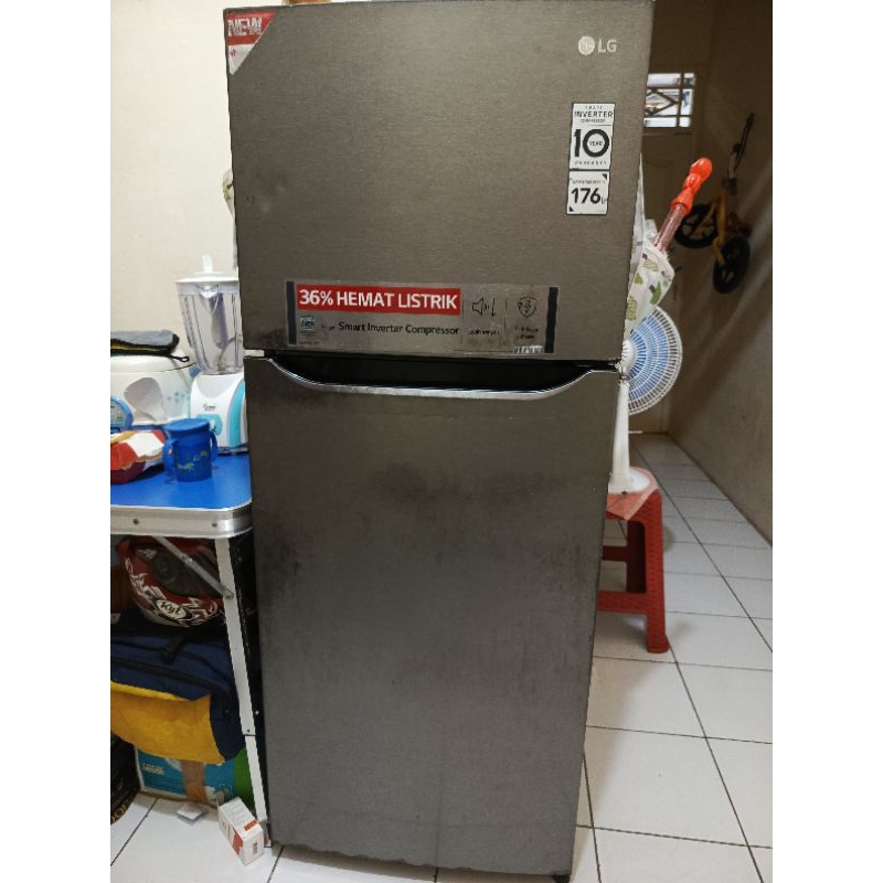 Jual Kulkas LG 2 pintu smart inverter 202L | Shopee Indonesia