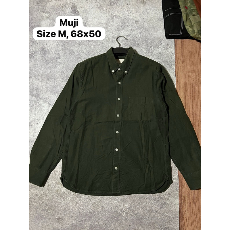 Jual Kemeja basic Muji Size M, UNIQLO | Shopee Indonesia