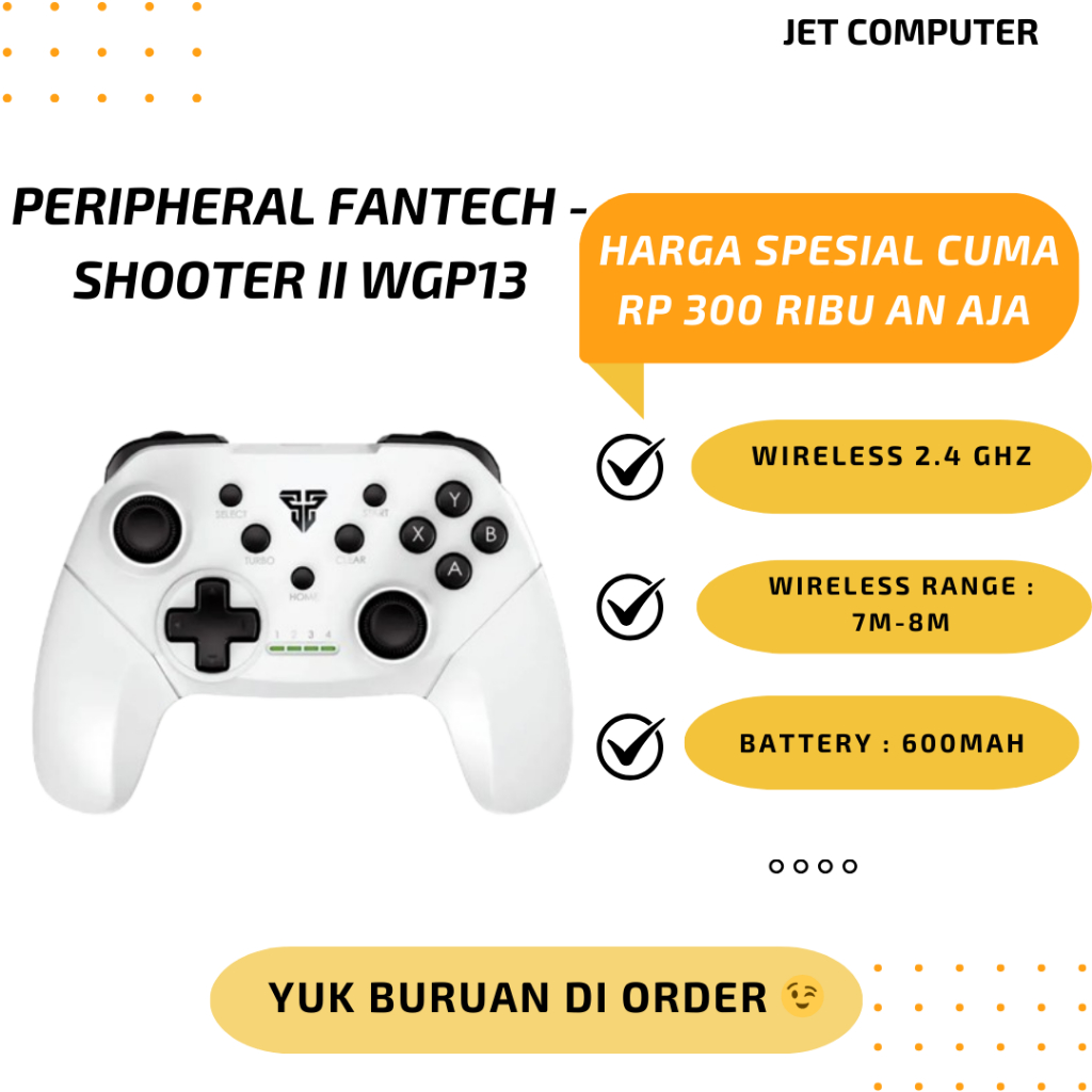 Jual Peripheral FANTECH - SHOOTER II WGP13 Original | Shopee Indonesia