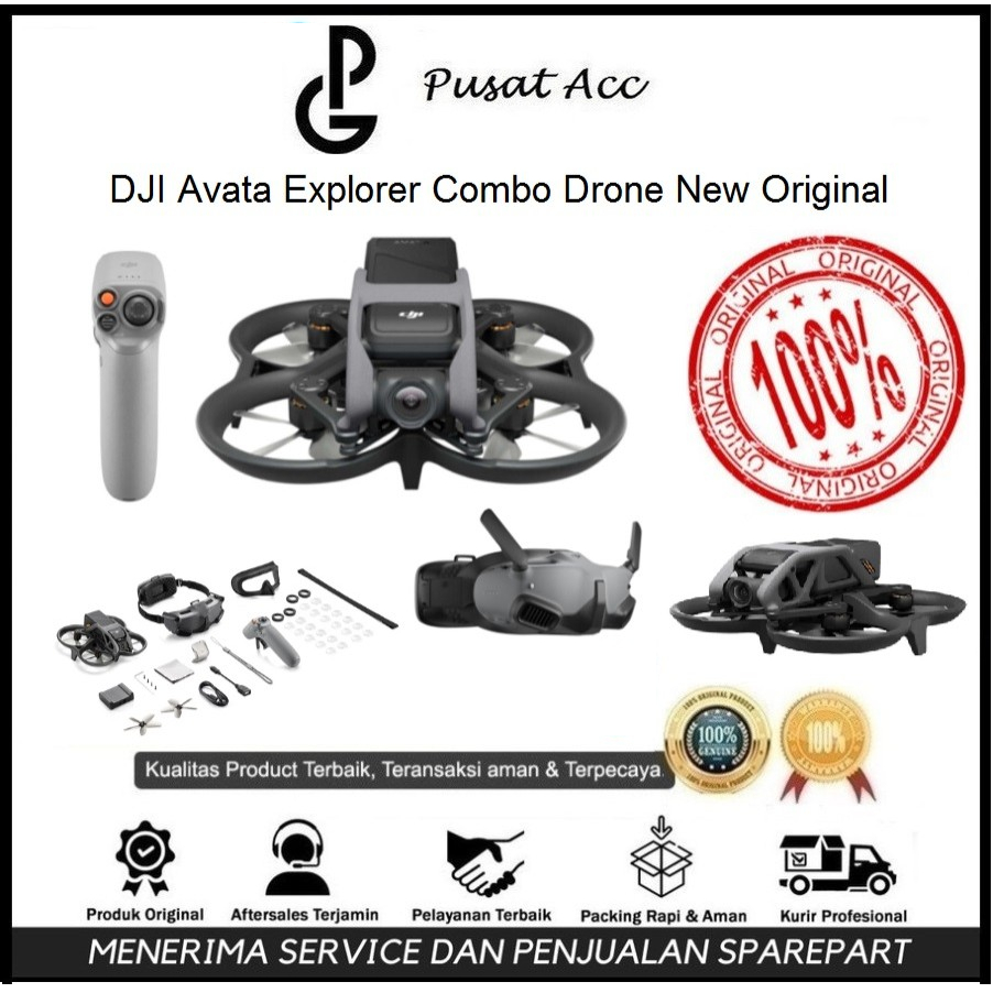 Jual Dji Avata Explorer Combo - Dji Avata Explorer Combo Original New ...