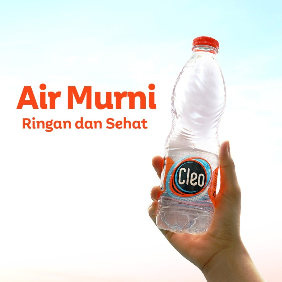 Jual Cleo 550ml isi 24 Botol (550ml x 24 Botol) | Shopee Indonesia