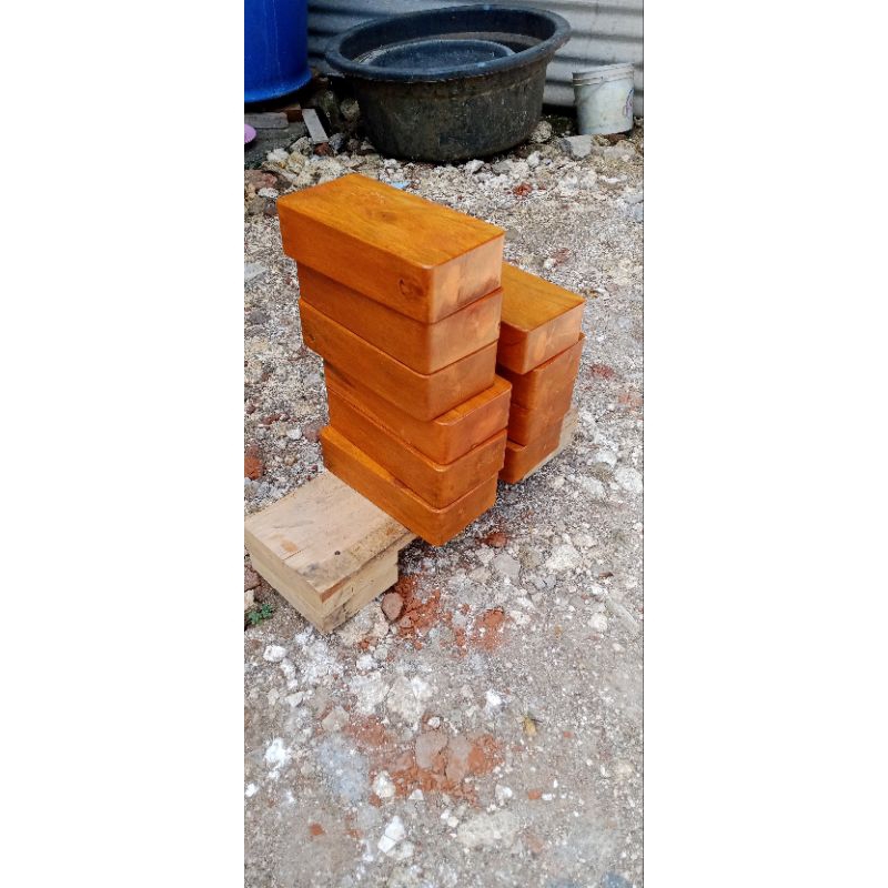 Jual WOODEN BLOCK YOGA KAYU YOGA BRICK | Shopee Indonesia