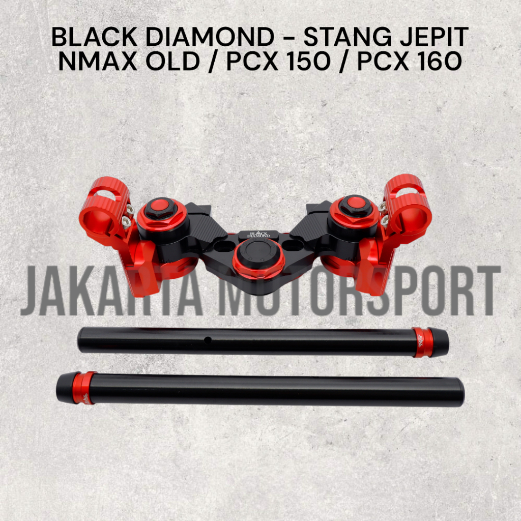 Jual Black Diamond - Stang Jepit CNC Adjustable PCX 150 / PCX 160 ...