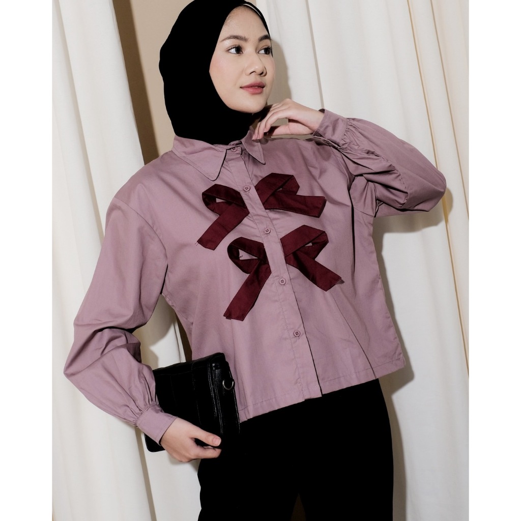 Jual Myrubylicious SOLJIN SHIRT | ATASAN WANITA | Shopee Indonesia