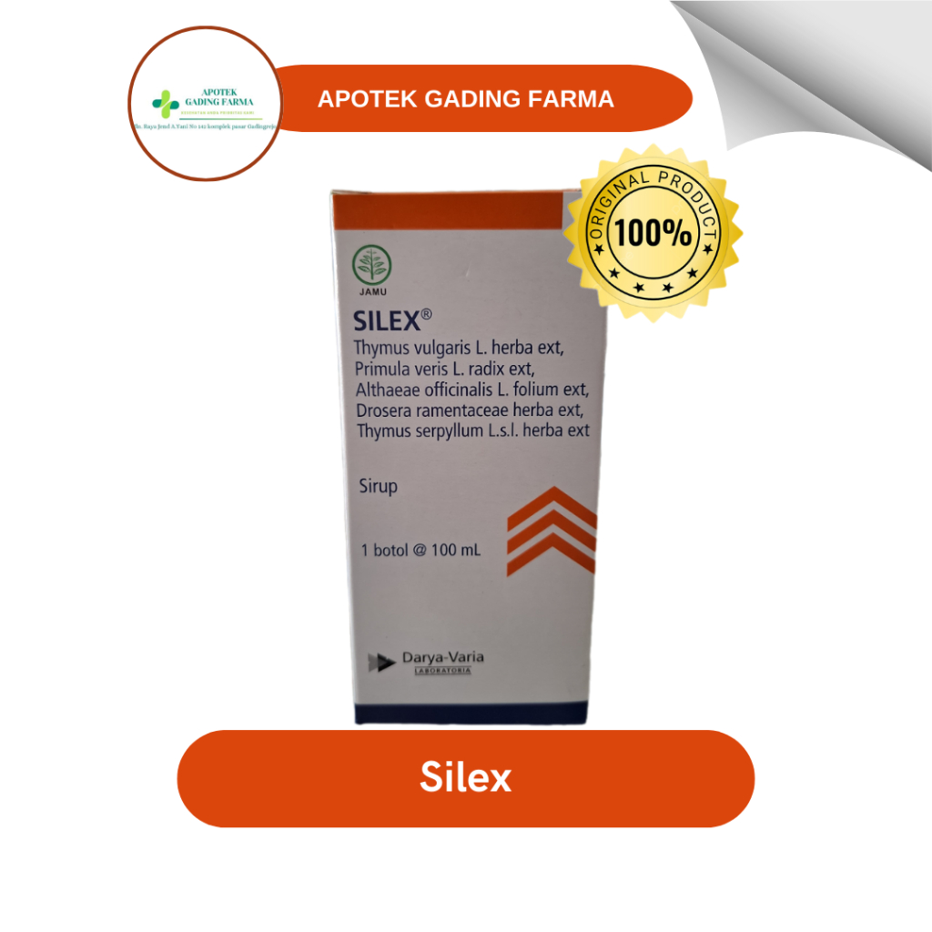 Jual Silex Sirup 100ml (Aman untuk Ibu Hamil) | Shopee Indonesia